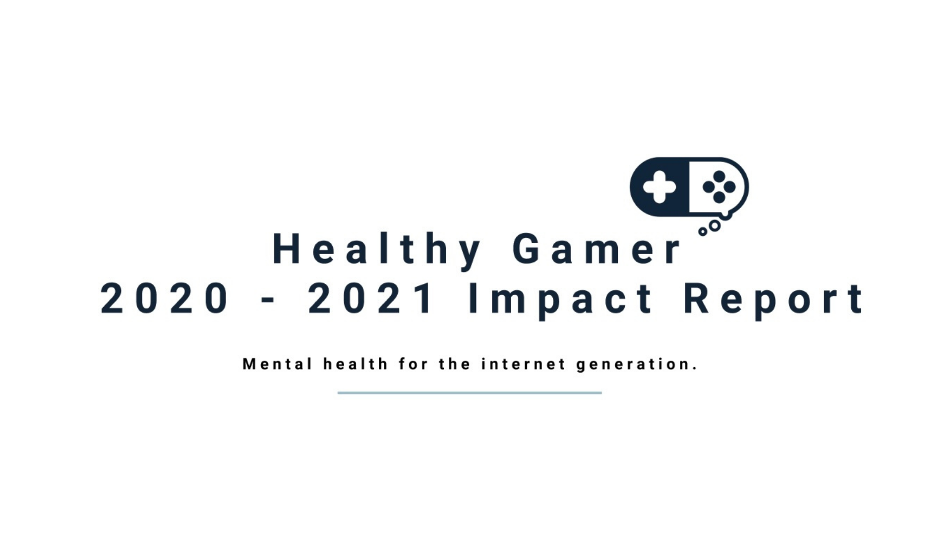 Healthy Gamer's Impact On the World | Healthy Gamer
