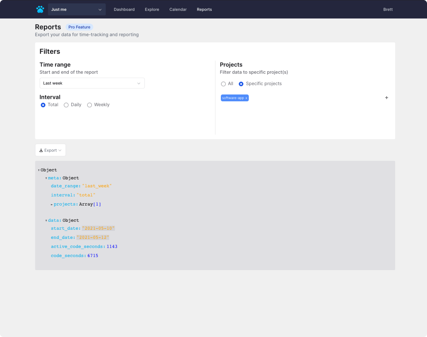 Code Time | Automatic time tracking for developers