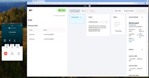 The Intelligent Outbound Dialer for Aircall