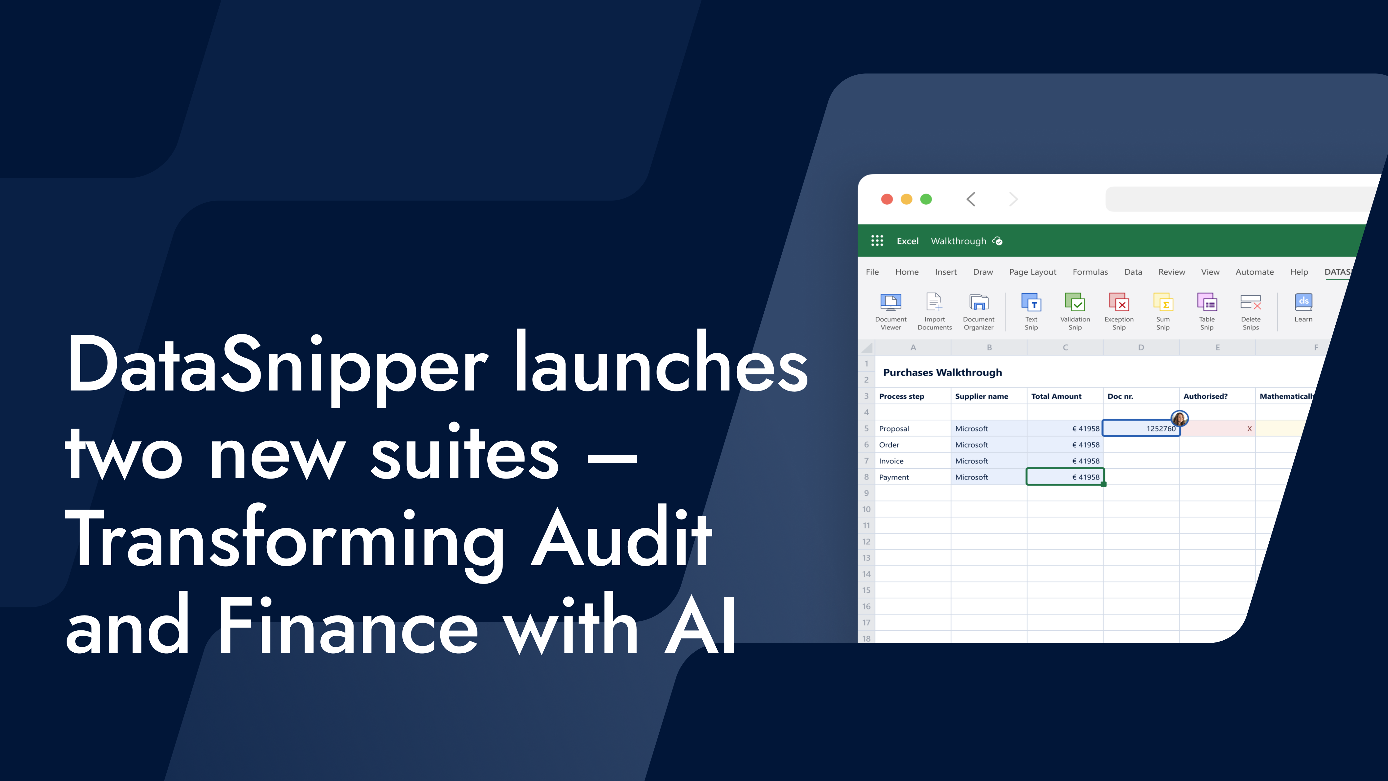 DataSnipper for Internal Audit - Evaluate your control.