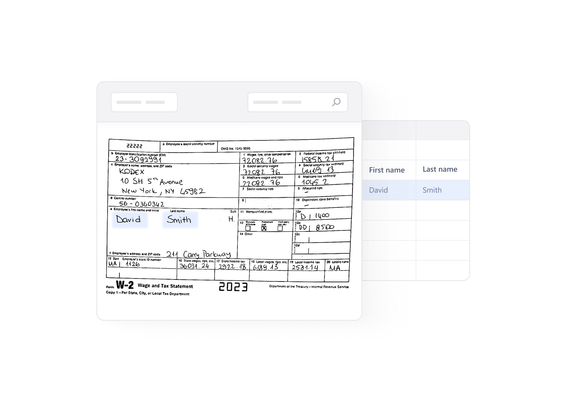 Tax Documents Inspections - DataSnipper