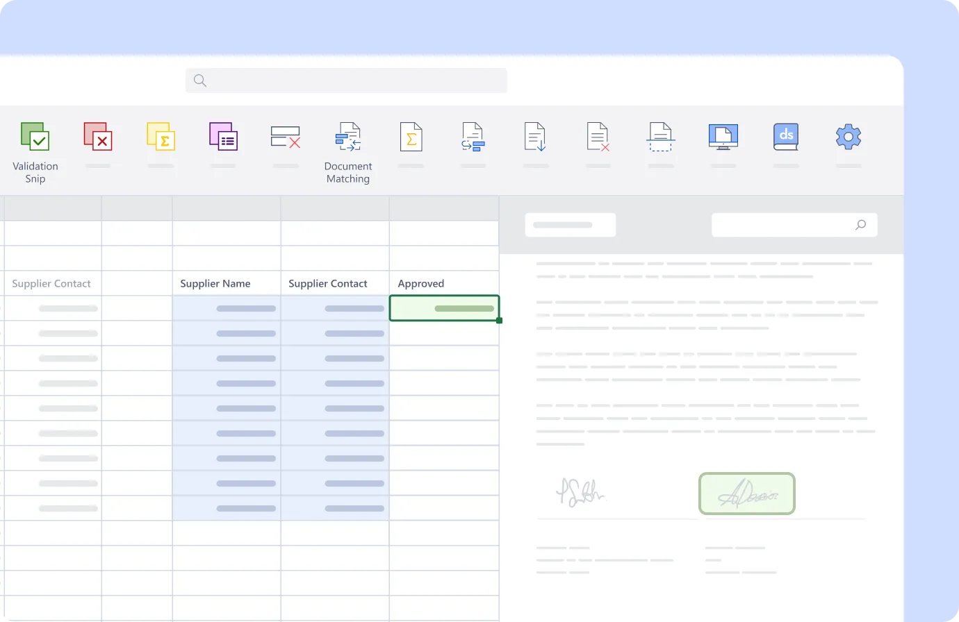 DataSnipper for Internal Audit - Evaluate your control.