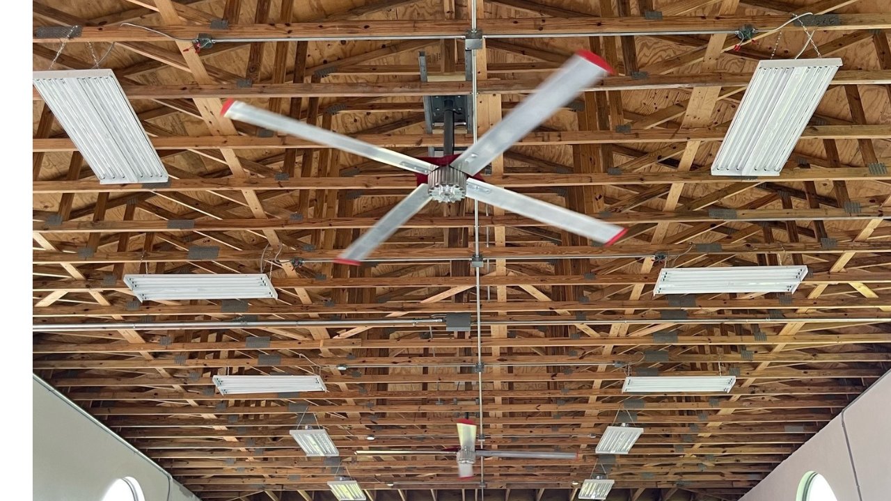 Industrial Ceiling Fans – Large HVLS Ceiling Fans