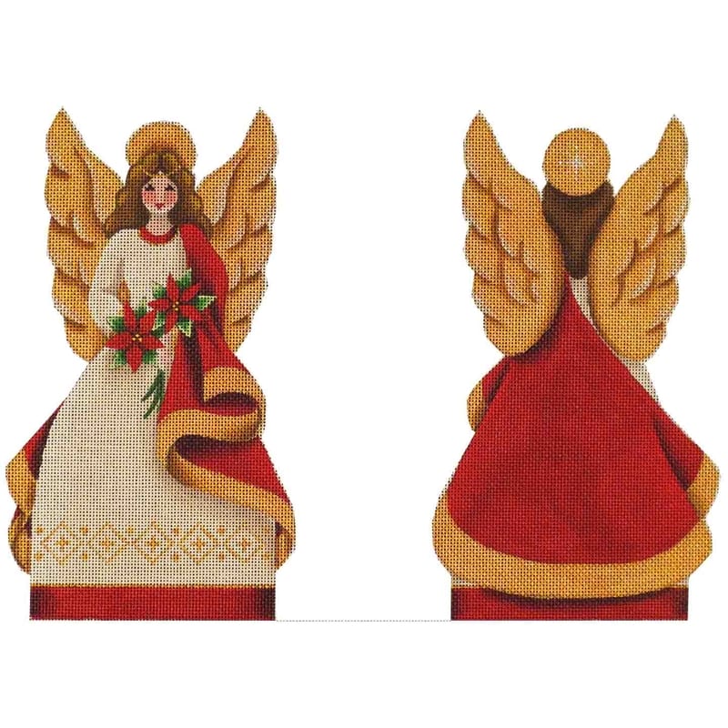Hand Painted Tree Toppers Needlepoint