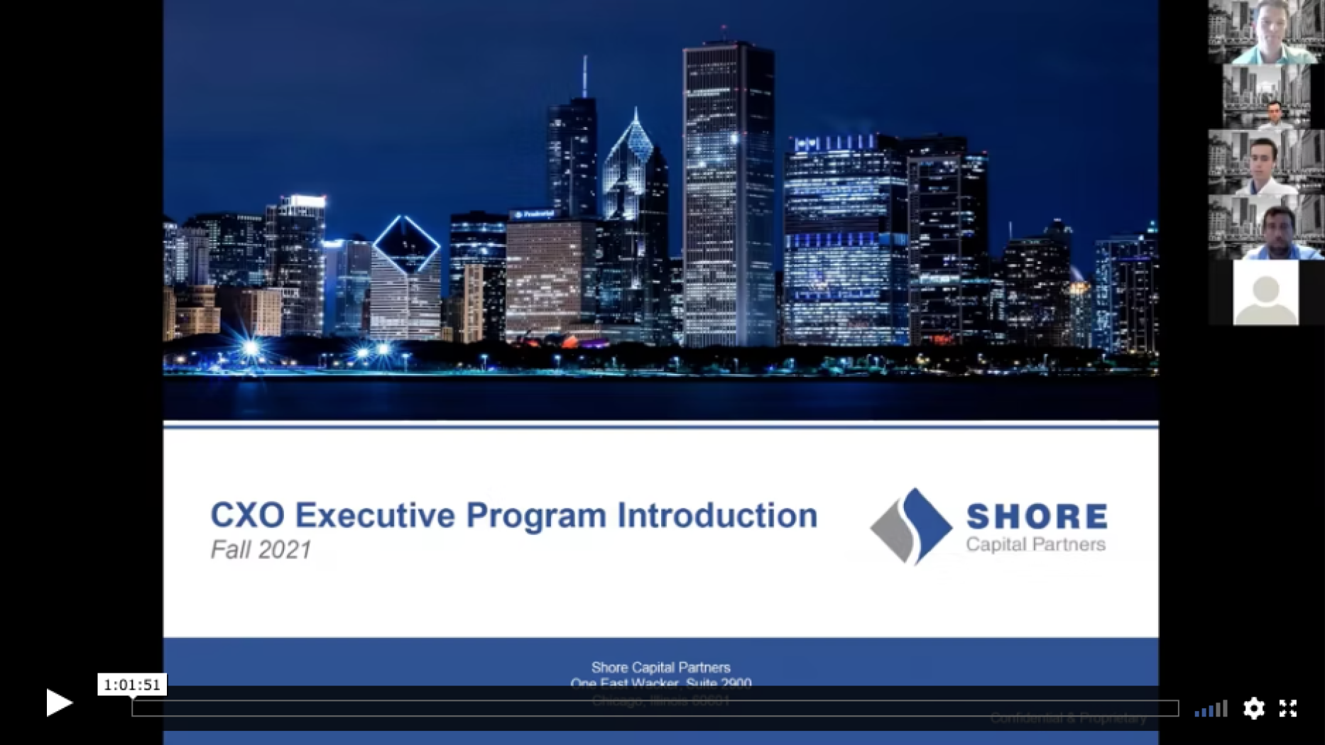 CXO Program Executive Program