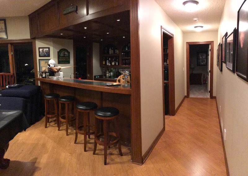 Gene + Dalena | A West Des Moines Basement Fit for a Winner Project ...