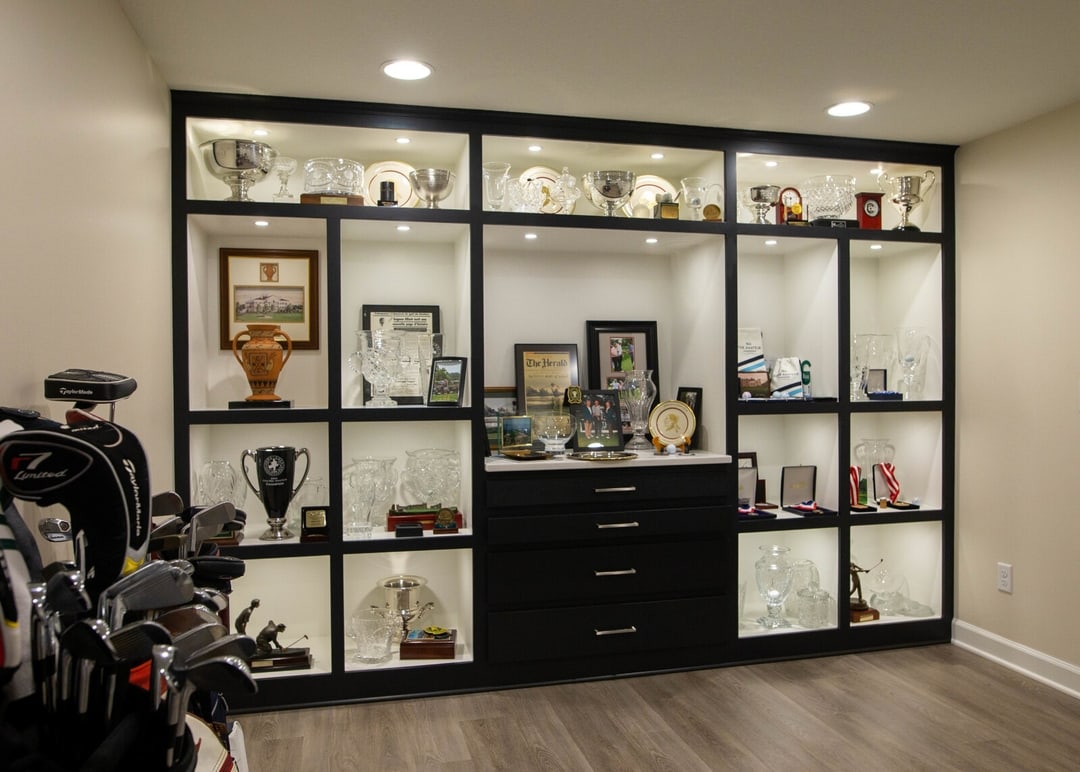 Gene + Dalena | A West Des Moines Basement Fit for a Winner Project ...