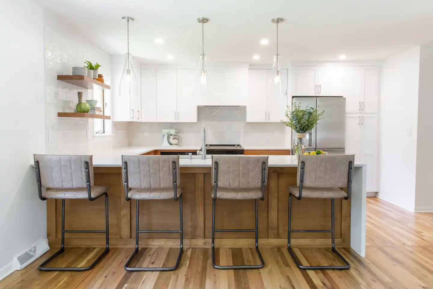 Zenith Design + Build | Des Moines Southside Mid-Century Modern Kitchen ...