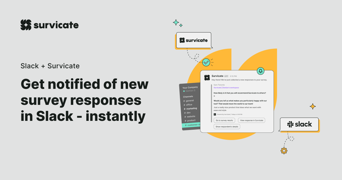 Survey tool integrated with Slack | Try free
