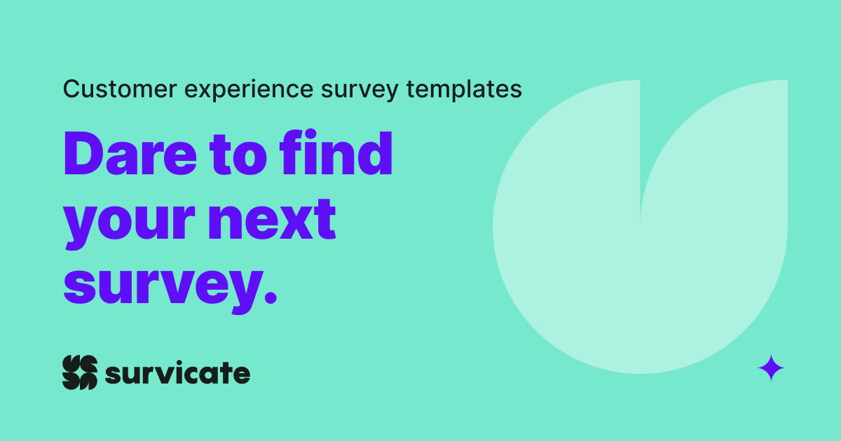 Customer experience survey templates and questionnaire examples :rocket ...