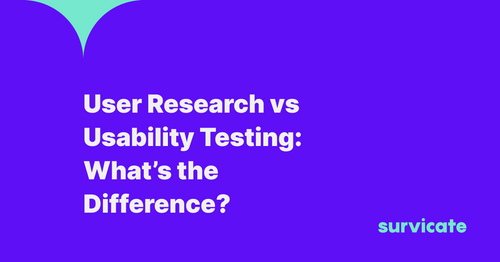 User Research vs Usability Testing: What’s the Difference?