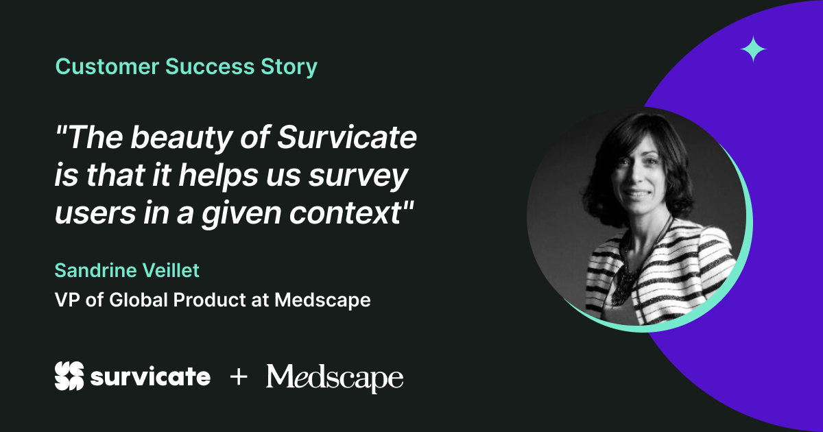 Continuous Discovery in Action: How Survicate Powers Medscape’s Customer-Centric Approach