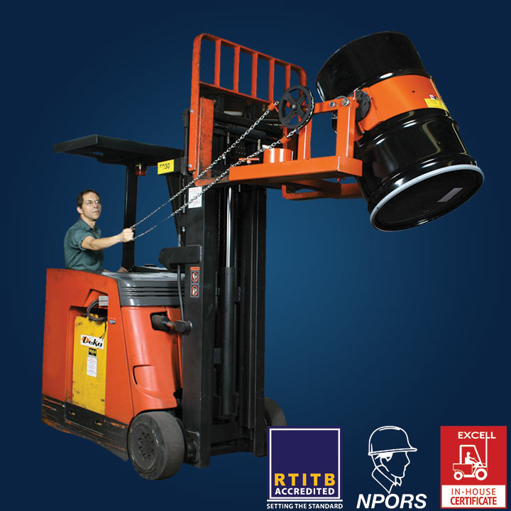 Excell Training - Forklift Attachment Training