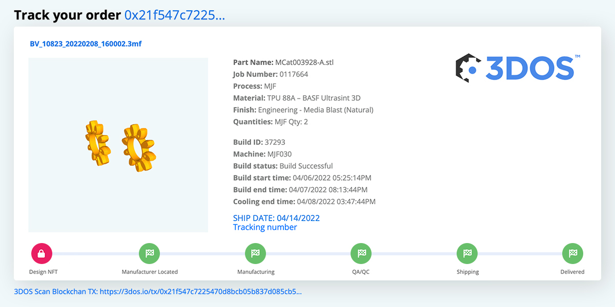 3DOS & Ivaldi deliver on-demand parts to Africa via Web3