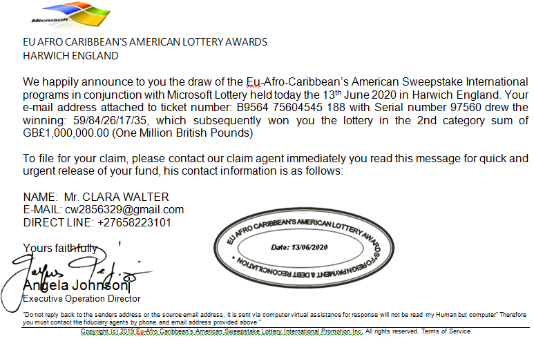 Sweepstakes and Lottery Scams: Don't Lose Money Winning