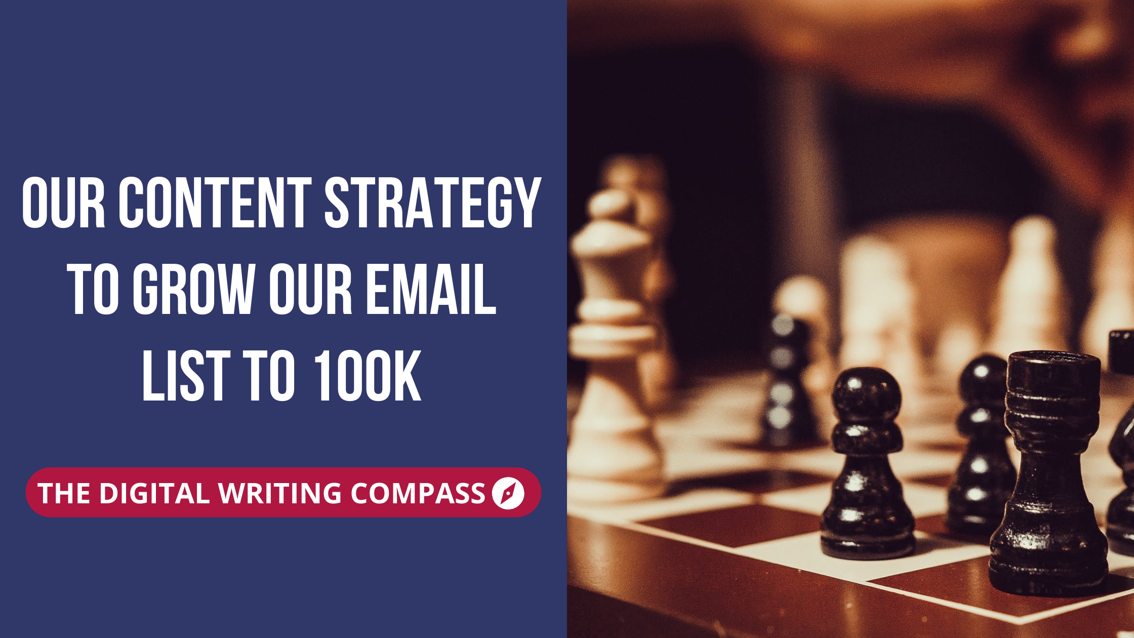Our Content Strategy To Grow Our Email List To 100k