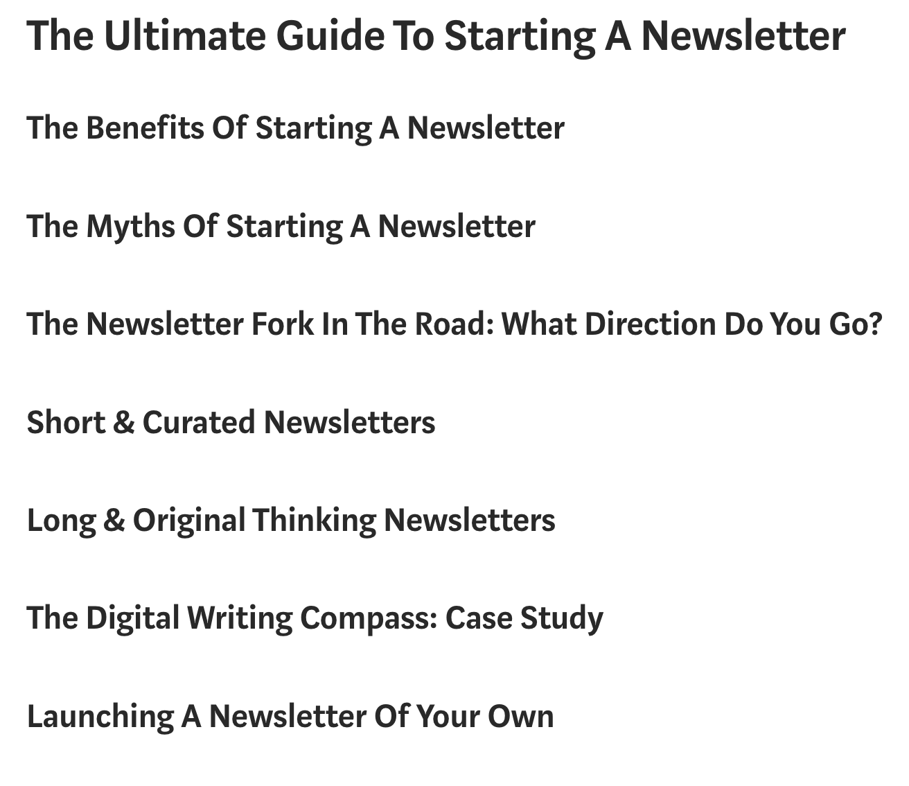 Formatting Techniques For A Newsletter: 5 Simple Tips
