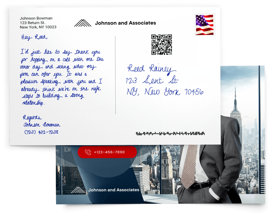 Handwritten Postcards