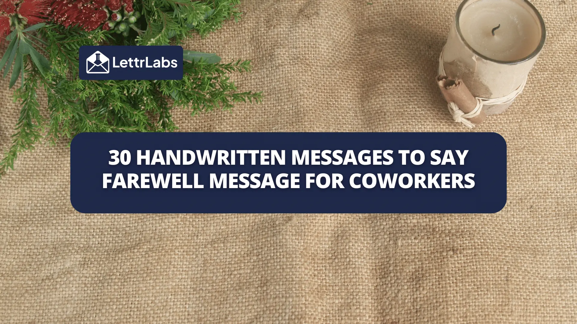 30 Heartfelt Farewell Messages for Coworker: Unique Greeting Card Ideas