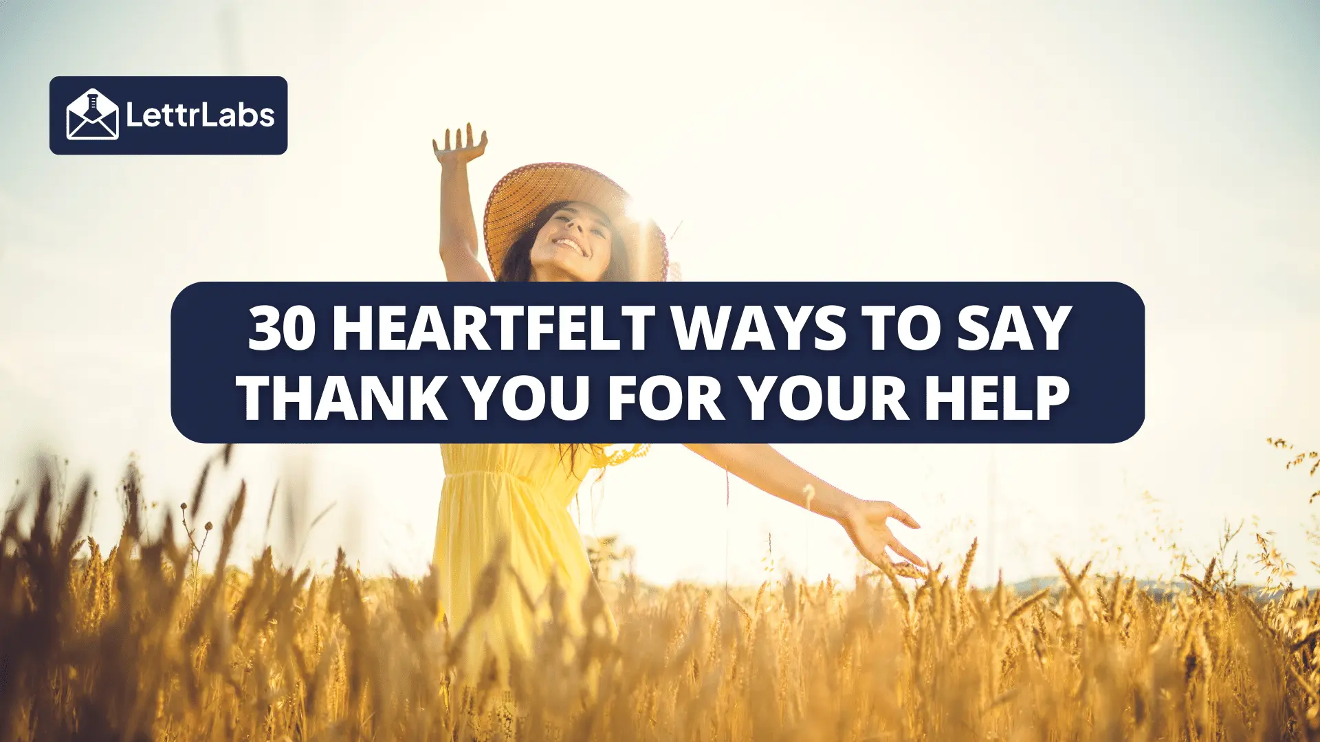30 Unique Ways to Say "Thank You for Your Help" on Personalized Greeting Cards | LettrLabs
