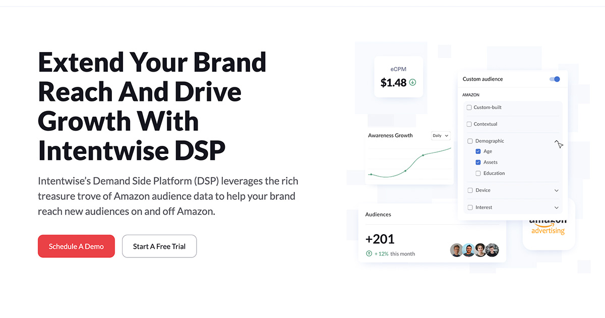 Amazon DSP Advertising Optimizer Tool | Intentwise