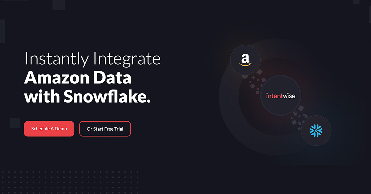 Connect Your Amazon Data to Snowflake | Intentwise