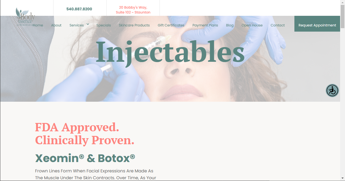 Injectables | Body Essence