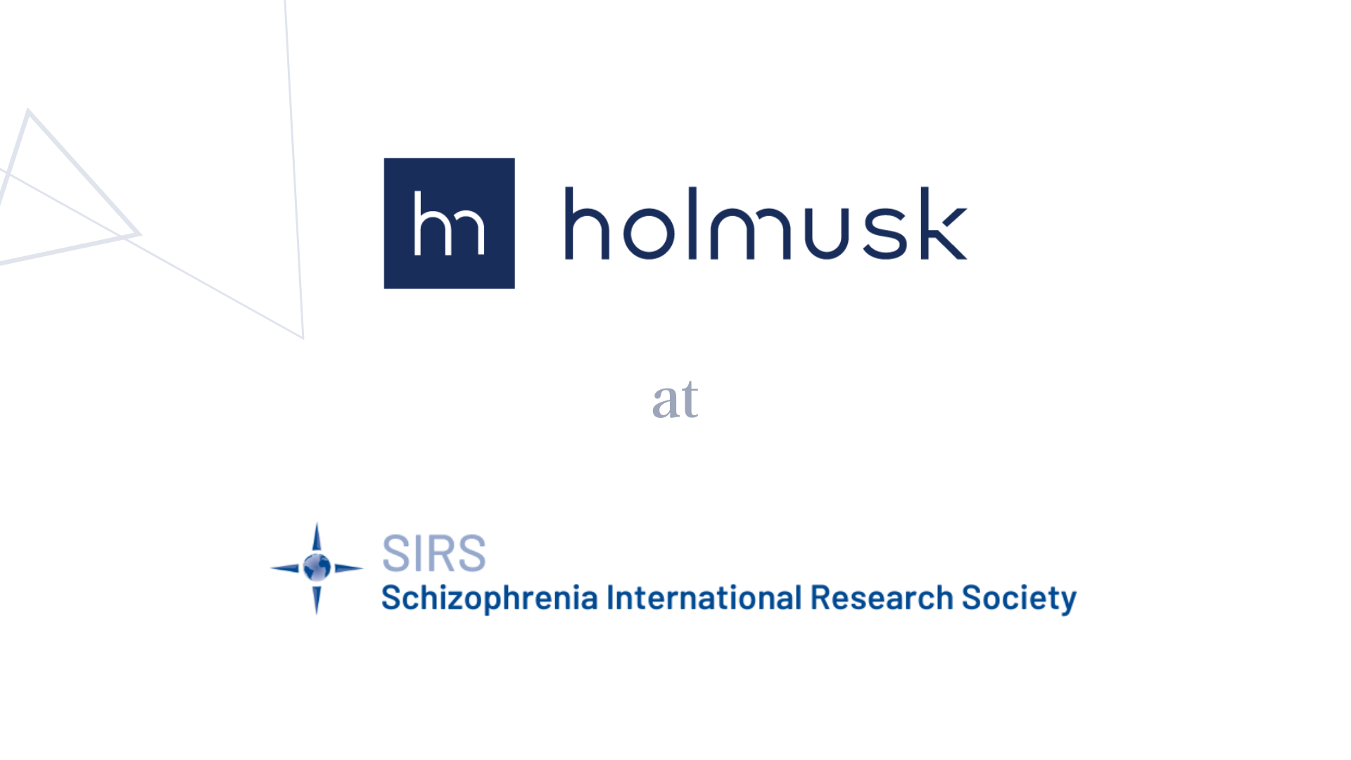 Boehringer Ingelheim and Holmusk are co-presenting 2 posters at the 2024 Annual Congress of the ...