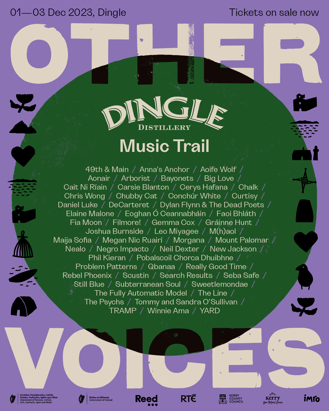 30+ new acts to play Dingle Distillery Music Trail - plus secret ...