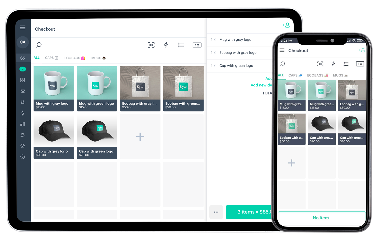 Tablet POS System | Point of Sale for Retailers | Kyte