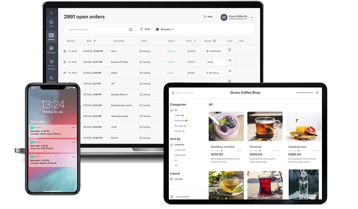 POS and Inventory Control for Small Business in App & Web