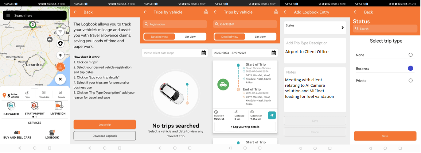 Business or pleasure? Our SARS-compliant logbook does it all from one ...