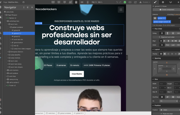 NocodeHackers | Cursos No-code GRATIS en Español