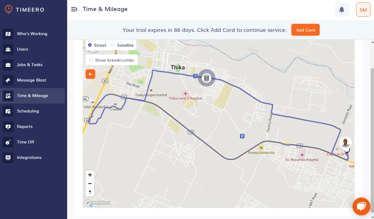 Timeero - Best GPS and Mileage Tracking Apps for Delivery Drivers - Timeero