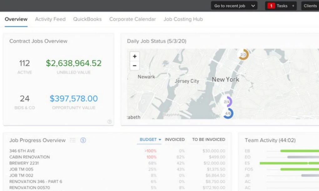 Timeero - 7 Best Construction Job Costing Software in 2024 - Timeero