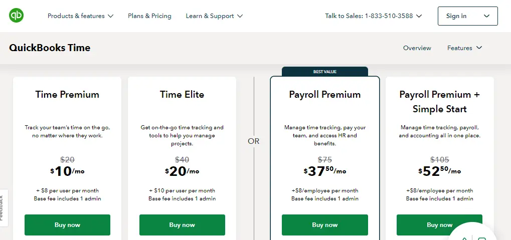 Timeero - QuickBooks Time Review: Features, Benefits, Drawbacks & More ...