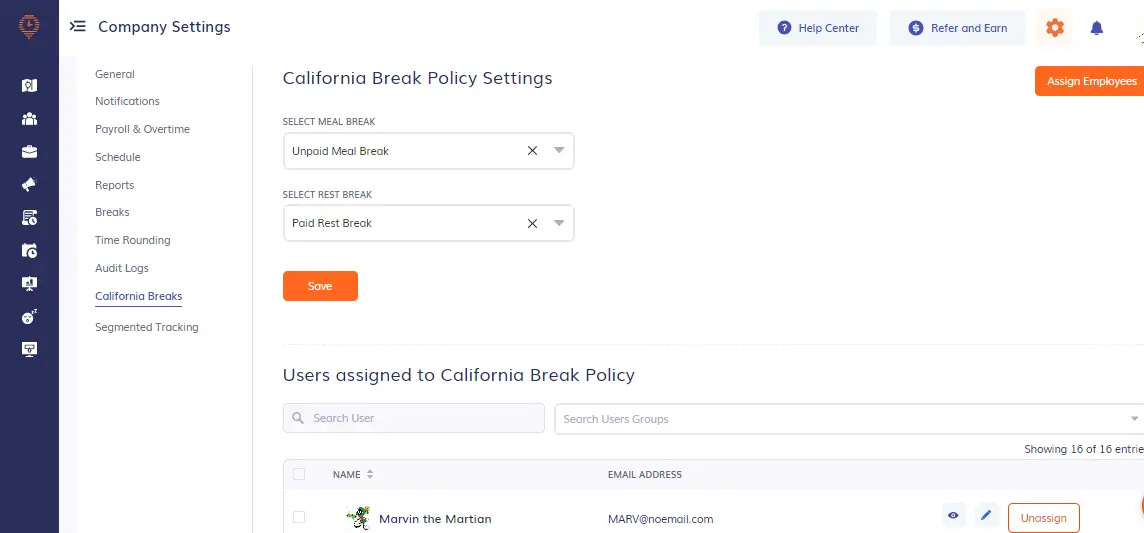 Timeero - Webinar: California Break Law Compliance