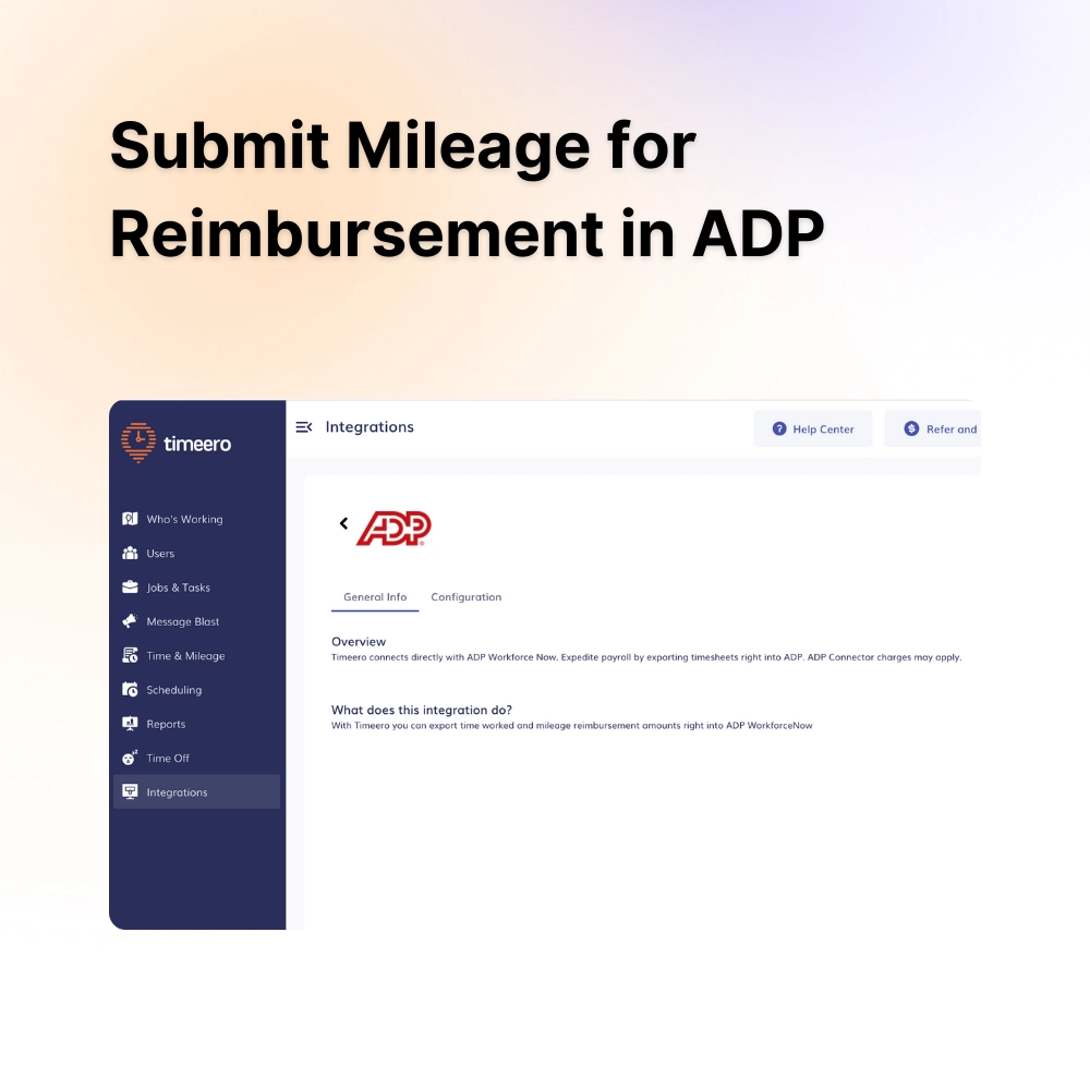Timeero - ADP Mileage Reimbursement: How to Submit Mileage for ...