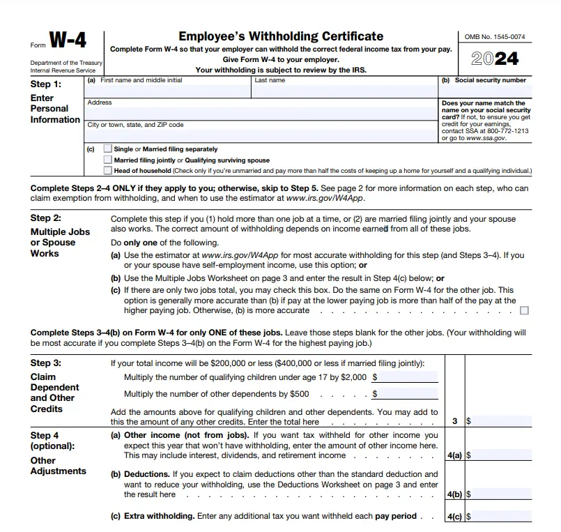 Timeero - W-2 vs W-4 Forms: The Differences And Everything You Should ...