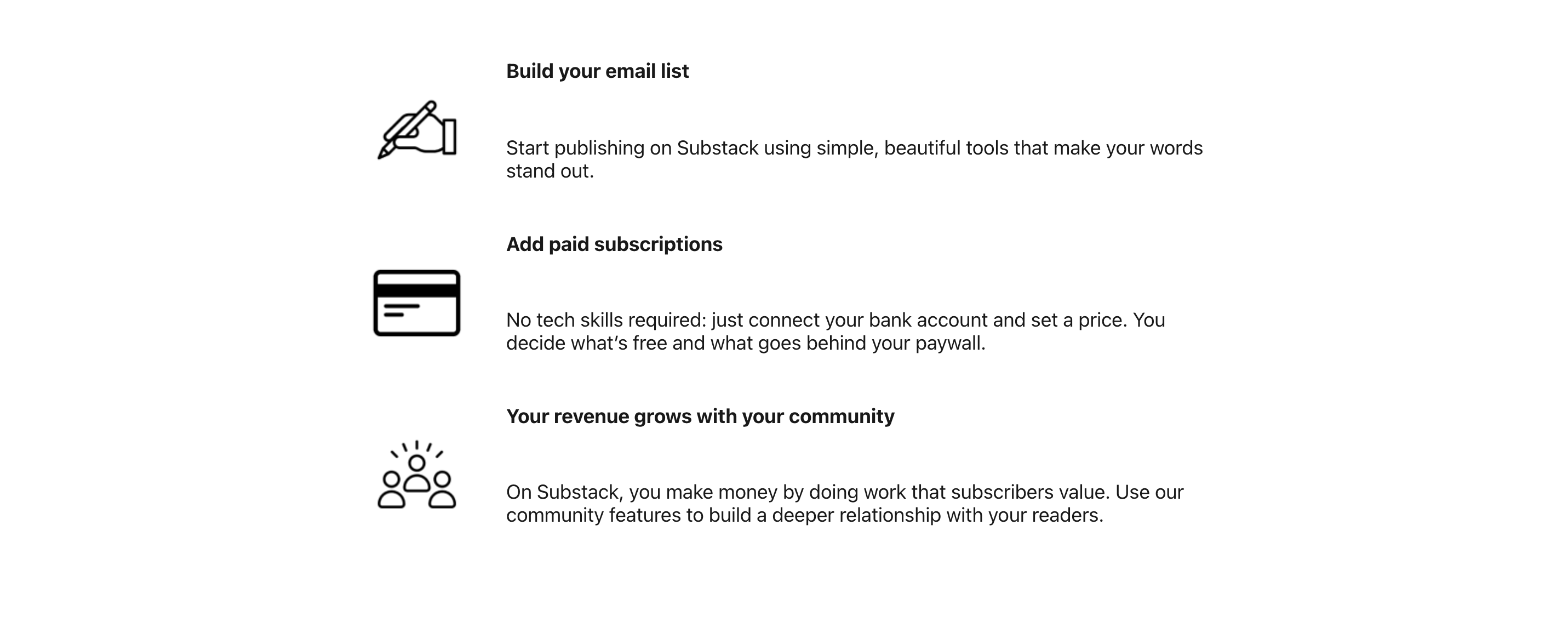 Substack - Herramienta no-code de Newsletters