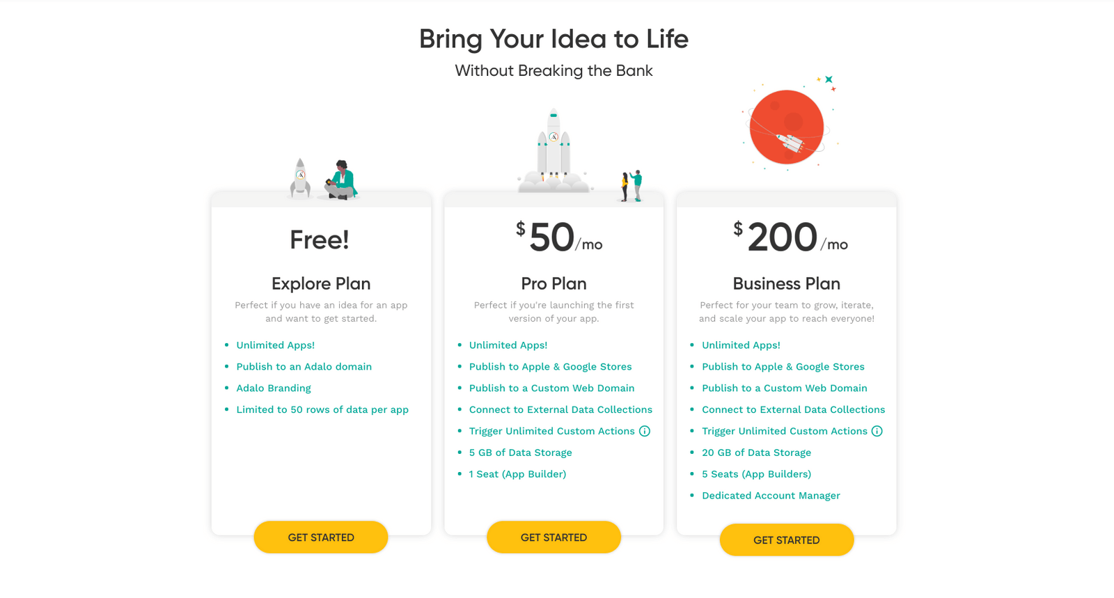 Adalo - Herramienta no-code de Constructores de Apps