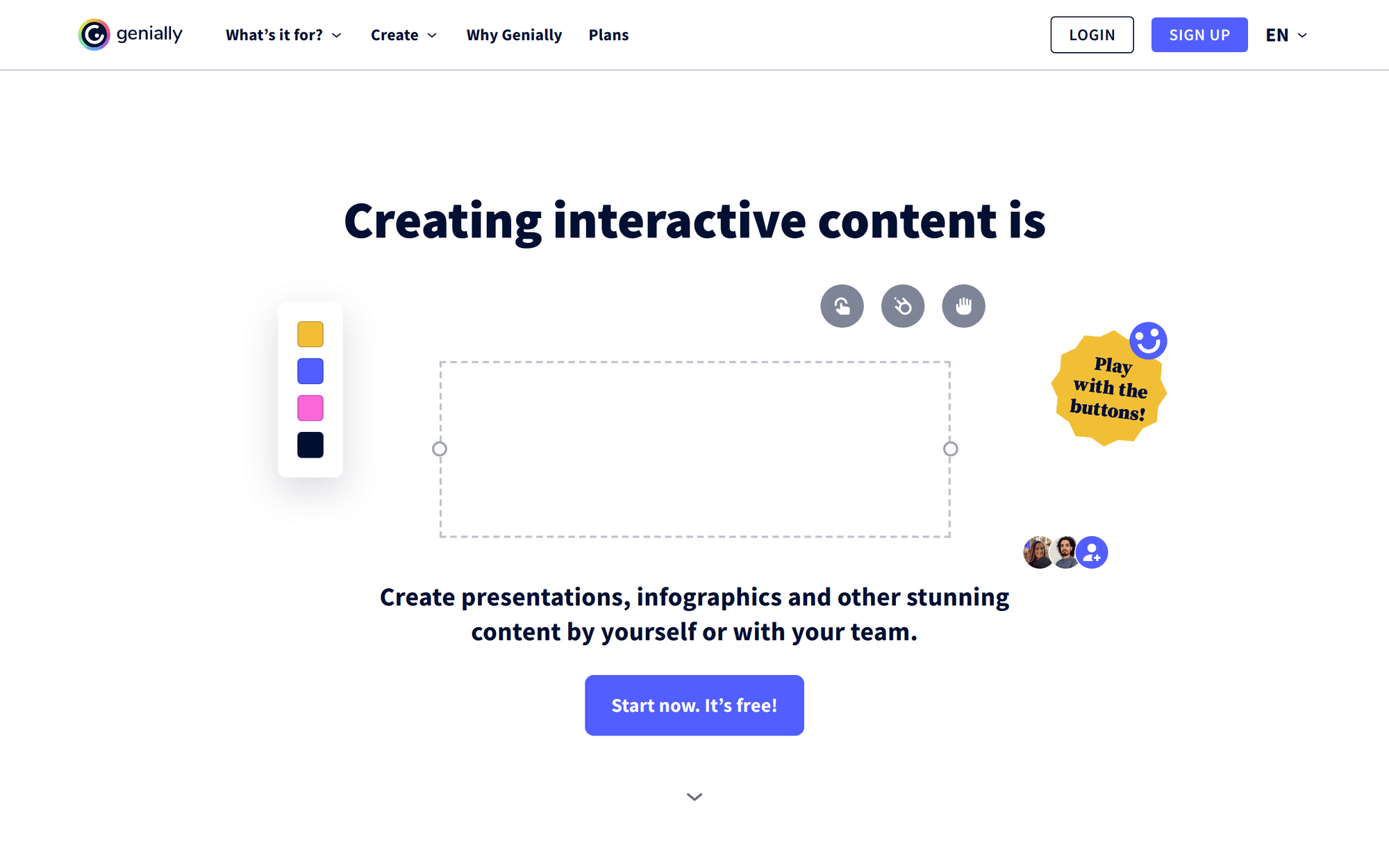 Genially - Herramienta no-code de Productividad