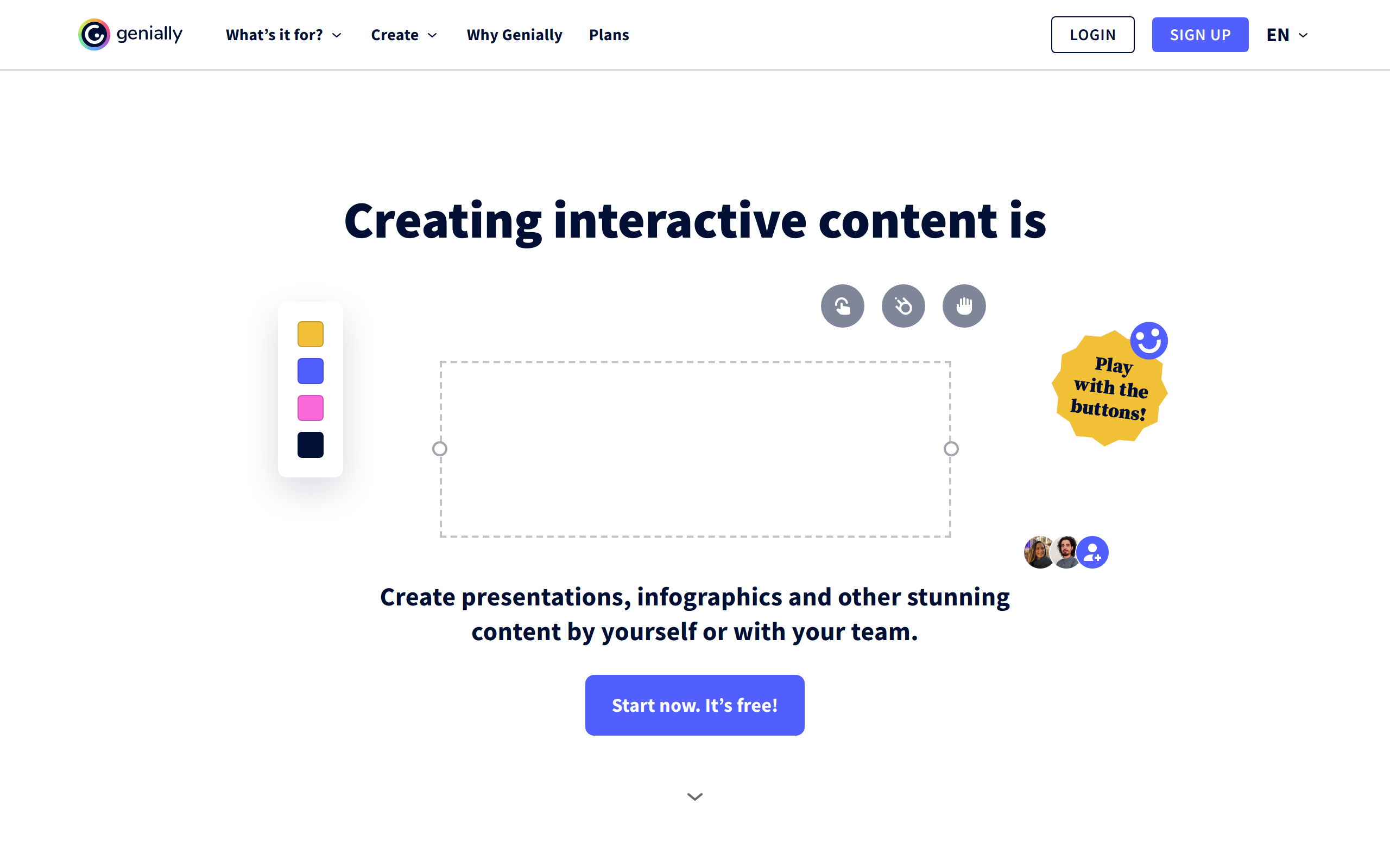 Genially - Herramienta no-code de Productividad