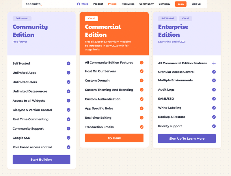 Appsmith - Herramienta no-code de Constructores de Apps