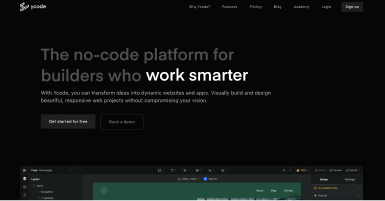 YCode - Herramienta no-code de Constructores Web