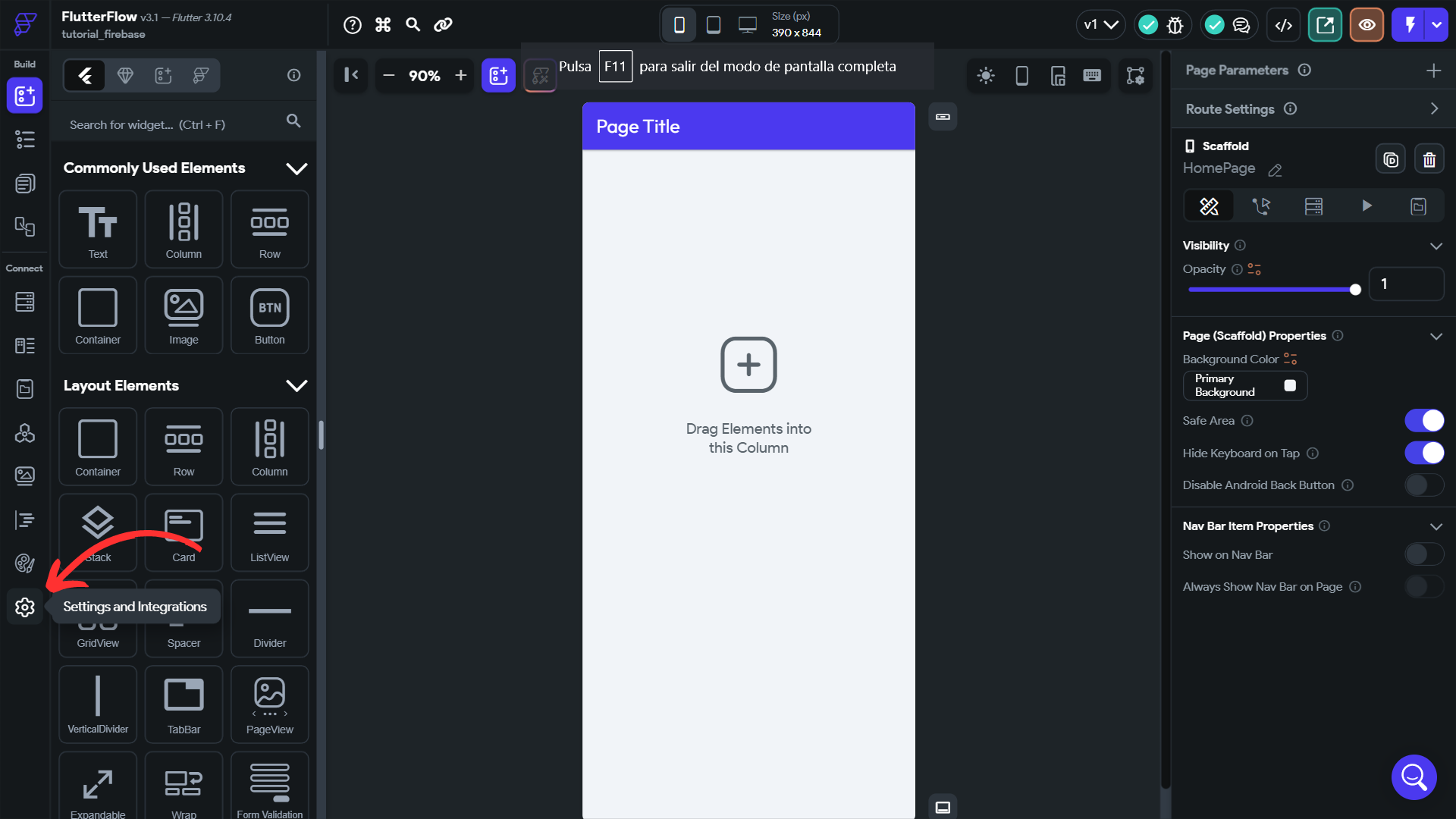 Cómo conectar Firebase y Flutterflow en 2024