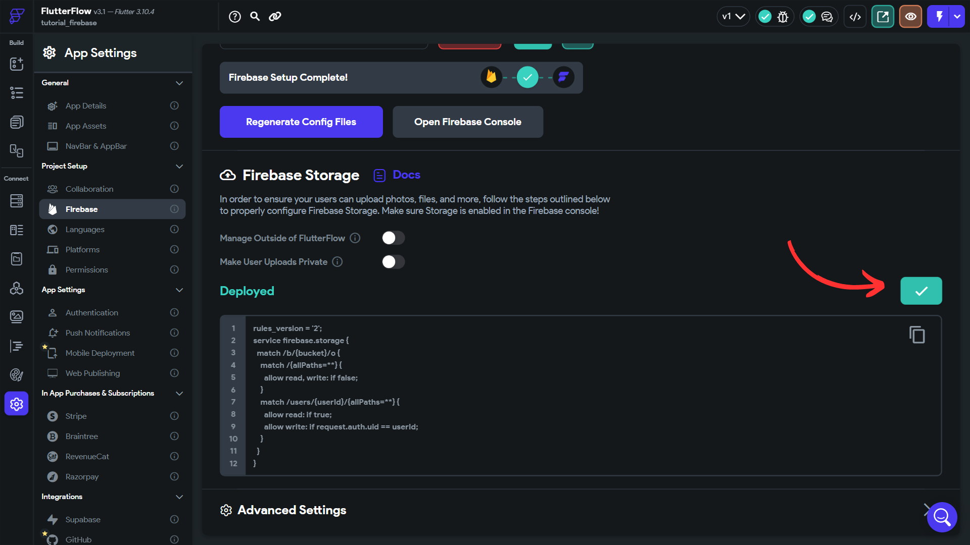 Cómo conectar Firebase y Flutterflow en 2024