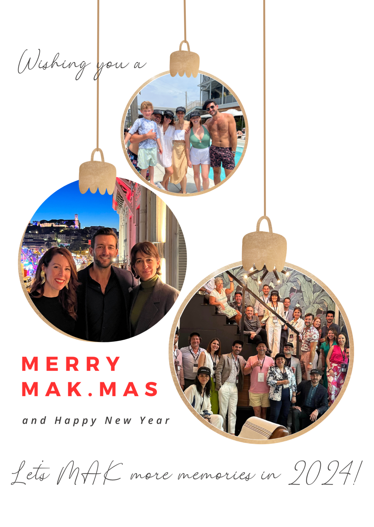 HAPPY HOLIDAYS from J.MAK! | J.MAK Hospitality