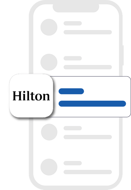 Kipsu for Hilton Hotels