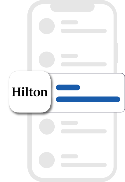 Kipsu for Hilton Hotels